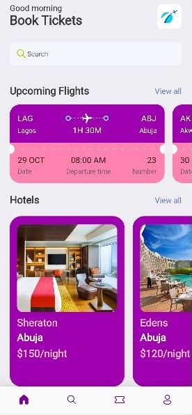 GitHub JesseZeph Flight Ticket App A Flutter Project