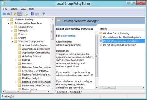 Enable Windows Explorer Animation In Windows 8