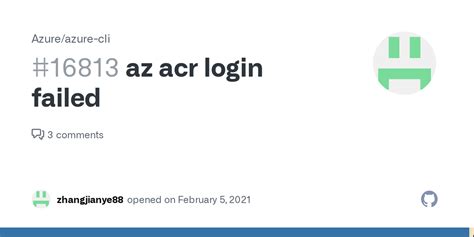 Az Acr Login Failed Issue Azure Azure Cli Github
