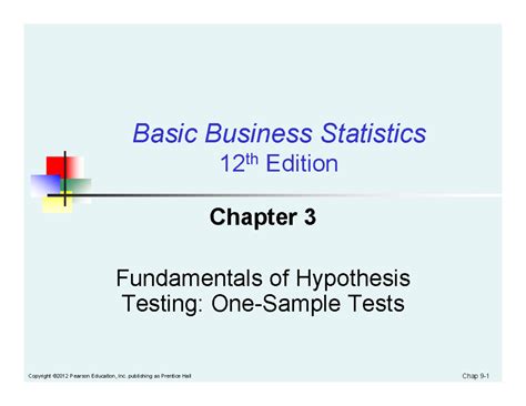 Chapter 3c Copyright ©2012 Pearson Education Inc Publishing As