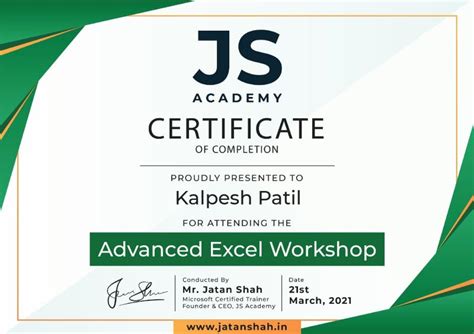 Kalpesh Patil On Linkedin Advancedexelworkshop Microsoftexcel