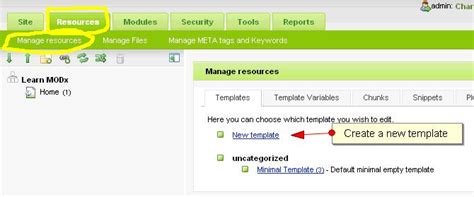 Building A Website With Modx For Newbies Part 3 Working With
