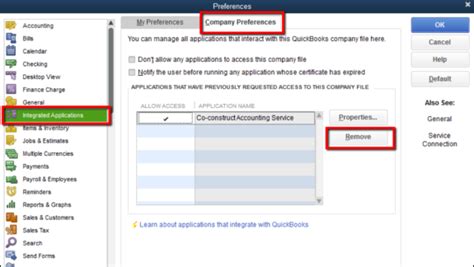 QuickBooks Web Connector Troubleshooting CoConstruct