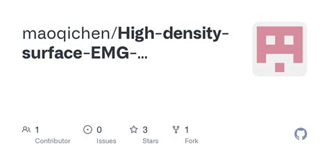 Github Maoqichenhigh Density Surface Emg Decomposition By 2cfastica