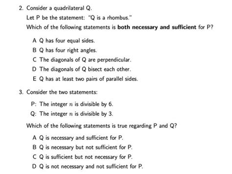 Tmua Style Logic Questions With Answers Teaching Resources