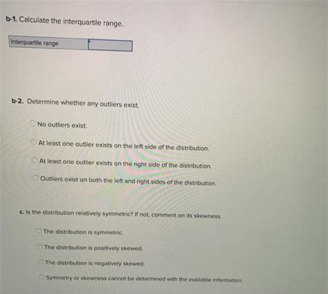 Solved Consider The Following Five Point Summary For A