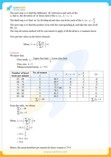Ncert Solutions For Class 10 Maths Chapter 14 Exercise 14 1 Statistics
