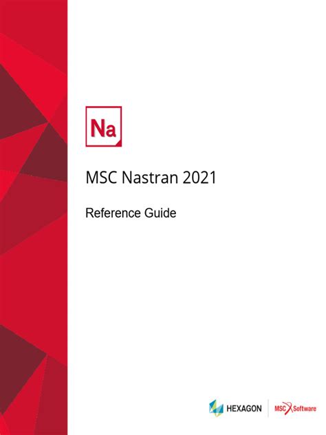 Msc Nastran 2021 Reference Guide Pdf Trademark Anisotropy