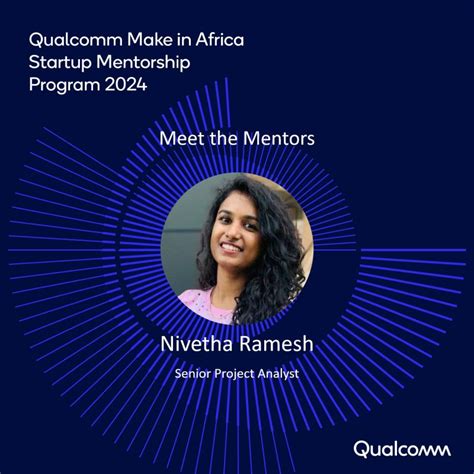 Nivetha Ramesh On Linkedin Mentorship Innovation Startups Africa
