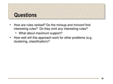 Ppt Fast Algorithms For Mining Association Rules Powerpoint