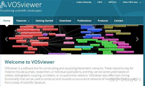 文献可视化神器Vosviewer快速梳理领域文献 知乎
