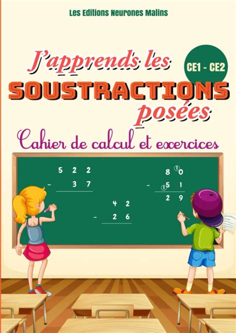 Buy Japprends Les Soustractions Posées Ce1 Ce2 Cahier De Calcul Et Exercices Pour Apprendre Et