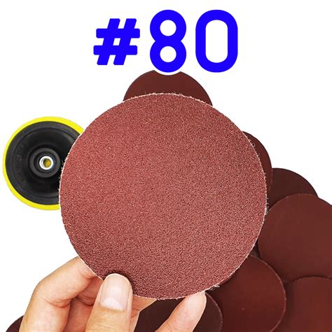 กระดาษทรายกลม 4 นิ้ว กระดาษทราย กลม หลังสักหลาด จำนวน 100 ใบ ใช้กับจานติดกระดาษทราย 4 นิ้ว ขัด