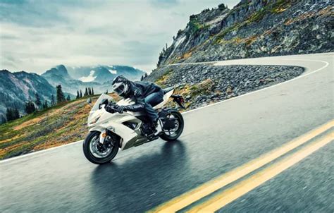 Wallpaper White Kawasaki Ninja Kawasaki Ninja Zx R For Mobile And