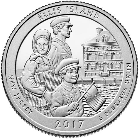 Ellis Island Quarter U S Mint