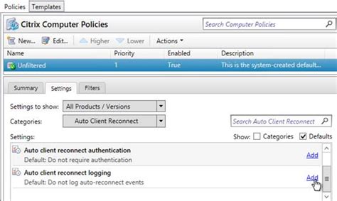 Citrix Policy Settings Carl Stalhood