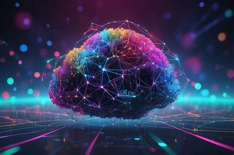 Premium Photo Cybersecurity And Big Data 3d Illustration With Neural Networks