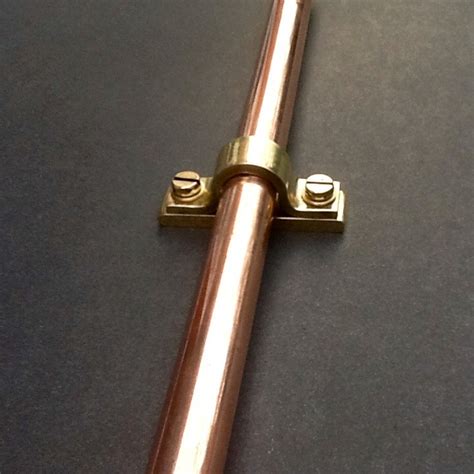 Brass Pipe Wall Mount At Harold Chappell Blog