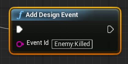 Event Tracking Unreal GameAnalytics Documentation