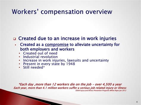 Ppt Workers Compensation Fundamentals And Cost Savers Powerpoint