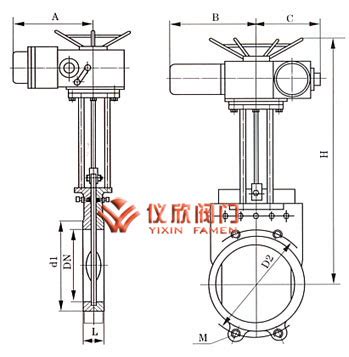 Z973X电动浆液阀 电动浆液阀 上海仪欣阀门有限公司