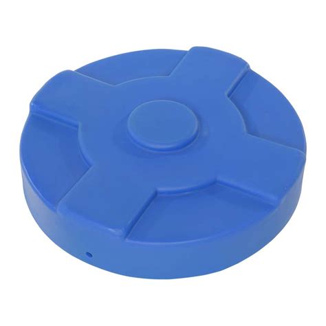 Vestil Low Density Polyethylene Drum Cover 30 Gallon Blue