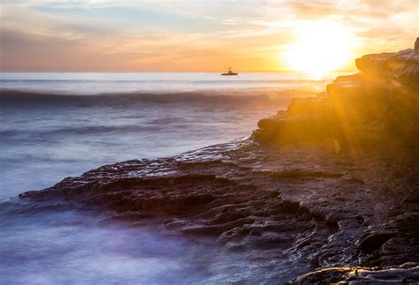Sunset At Cabrillo National Monument In San Diego Jason Daniel Shaw