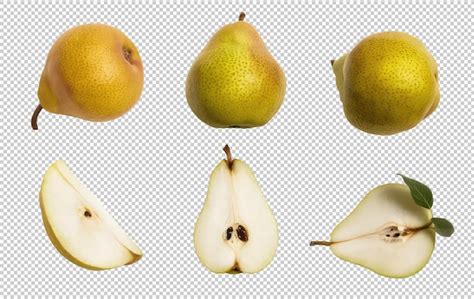A Series Of Images Of Different Types Of Bananas Premium AI Generated PSD
