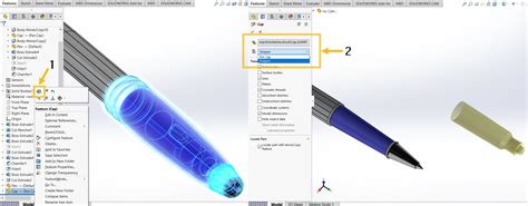 how to insert a solidworks part specific configuration