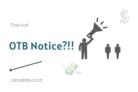 What Is An Otb Notice From Revenue Canada Canada Buzz