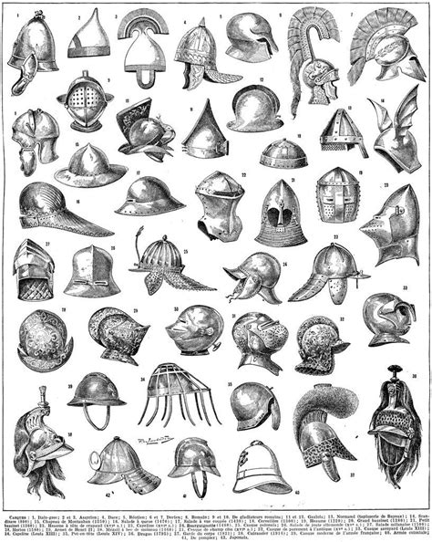 Medieval Knight Helmet Drawing At Blake Pardey Blog