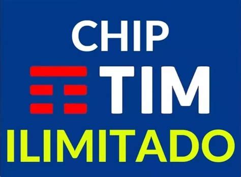 Chip Tim Dados Ilimitado 4g5g Frete Grátis