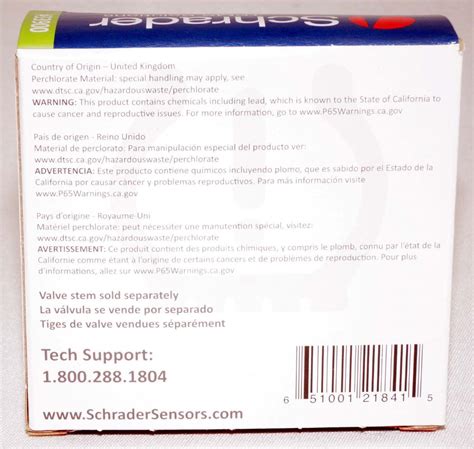 TPMS Programmable Sensor 90 Degree EZ Sensor Schrader 33900 OverStockDirect