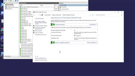 Blocking Incoming Ping Requests Icmpv4 And Icmpv6 Youtube