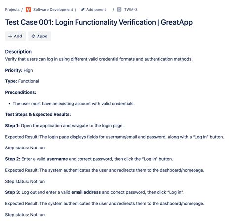 How To Build A Jira Test Case Template For Your Te Atlassian Community