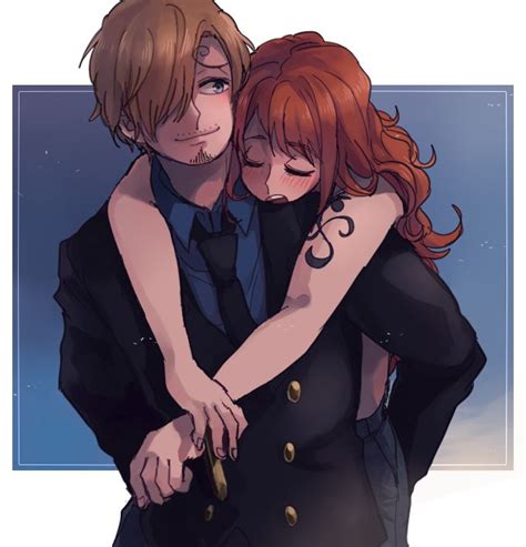 Pin De Umika Raizen En Sanji X Nami ¶sanami¶ Personajes De Anime