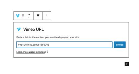 Vimeo Embed Documentation