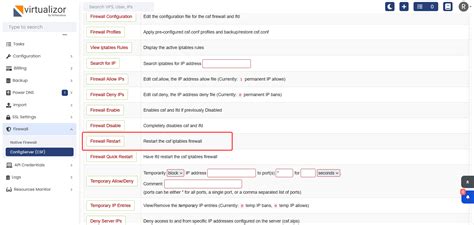 Configserver Csf Virtualizor