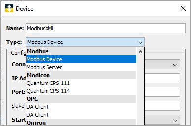 Using XML To Create A Vendor Specific Modbus Device Definition