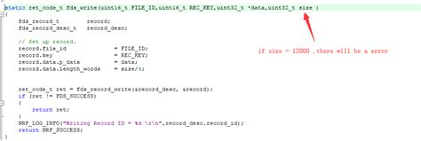 Sdk15 2 Fds Write Operation Problem Nordic Qanda Nordic Devzone Nordic Devzone