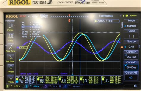 Solved 8 Use Dc Coupling On The Oscilloscope And Display