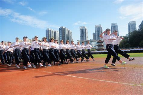2018级新生军训闭营会操表演 汉江师范学院 汉师光影
