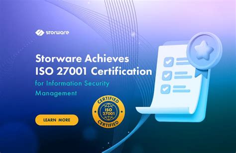 Paweł Mączka On Linkedin Storware Achieves Iso 27001 Certification News
