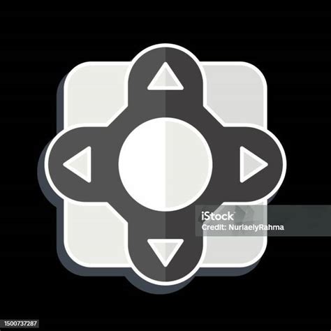 아이콘 리모콘 에어컨 기호와 관련이 있습니다 광택 스타일 심플한 디자인 편집 가능 간단한 그림 Brand Name Video Game에 대한 스톡 벡터 아트 및 기타 이미지