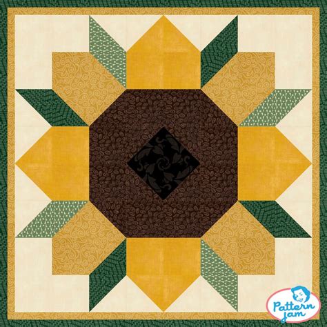 Printable Sunflower Barn Quilt Pattern Printable Board Games
