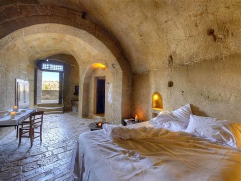 Sleeping In The Sassi Of Matera Le Grotte Della Civita