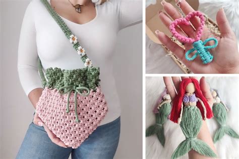 21 Easy DIY Macrame Keychain Tutorials For Beginners Macrame For Beginners