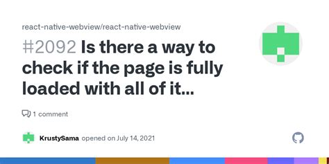 Is There A Way To Check If The Page Is Fully Loaded With All Of It Contents · Issue 2092