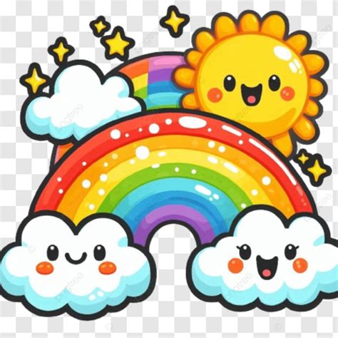 완전 귀여운 카와이 스티커 귀여운 스티커 귀여운 디자인 만화 스티커 Png 일러스트 및 이미지 에 대한 무료 다운로드