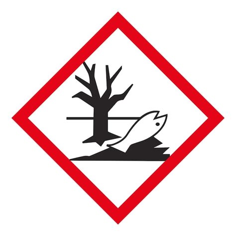 Premium Vector Ghs Aquatic Toxicity Label